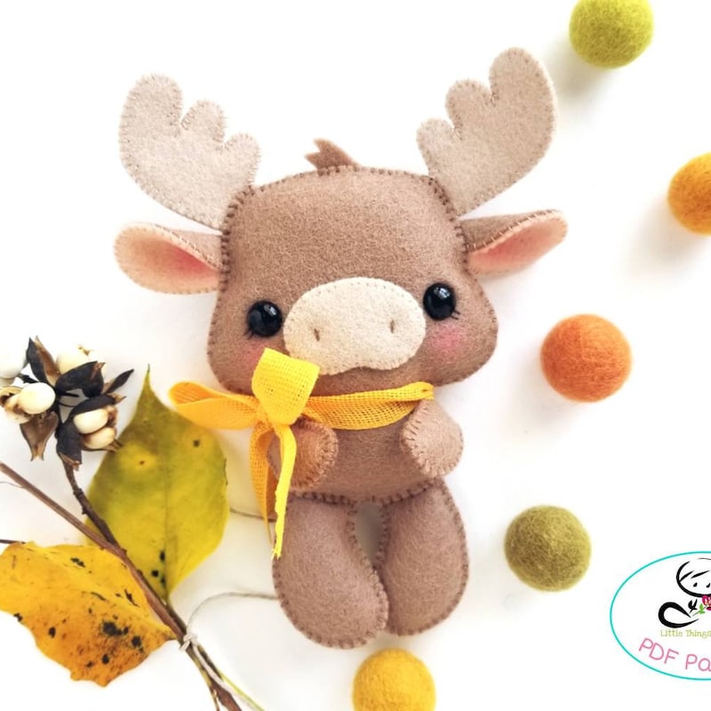 Felt Moose - Etsy