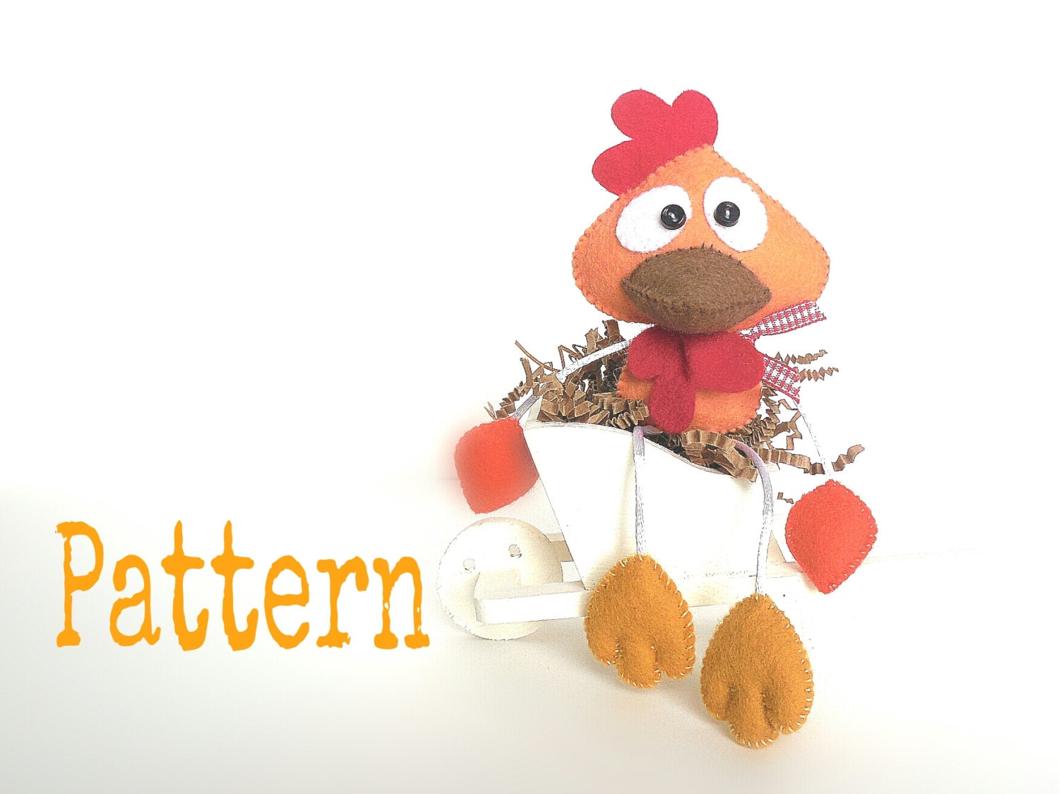 Skinny Rooster-pdf Sewing Pattern-year of the Rooster-chicken | Etsy