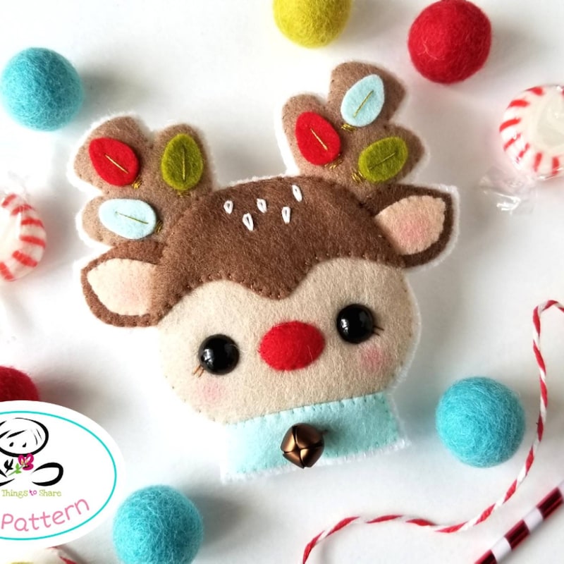 Wool Reindeer - Etsy