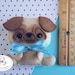 Little Pug PDF Sewing Pattern, DIY Felt Pug Puppy, Toy Pattern, Cute ...