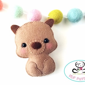 Baby Wombat PDF Sewing Pattern-diy-wombat Toy Pattern-australian ...