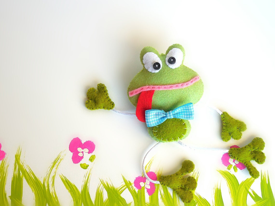 Skinny Frog-pdf Sewing Pattern-cute Frog Toy-diy-handmade - Etsy