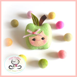 Happy Fruit-felt Pattern-set of Three Fruits-felt Fruit-diy Felt Fruit ...