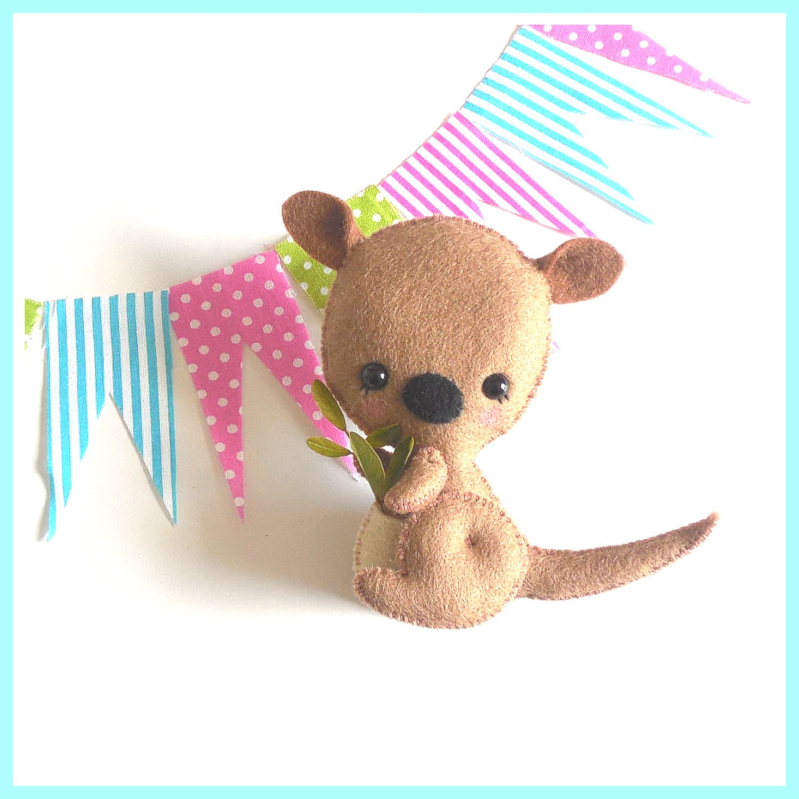 Baby Kangaroo PDF sewing pattern-DIY-Kangaroo toy | Etsy