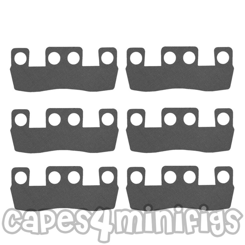 6 CUSTOM Capes - V Shape Kama for Your Lego Minifigures CAPES ONLY - Etsy