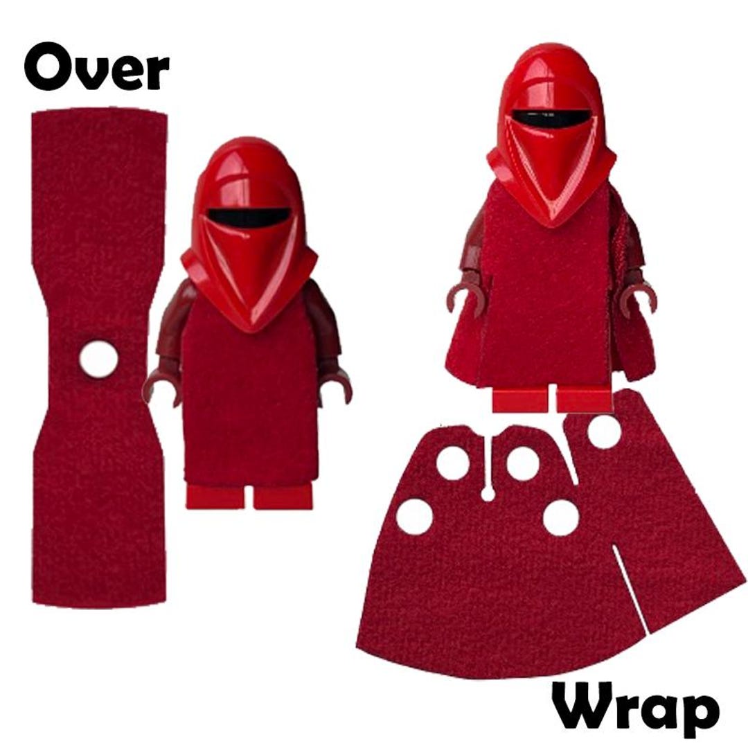2x CUSTOM Royal Guard Robes for Your LEGO Minifigures. Minifigs NOT ...