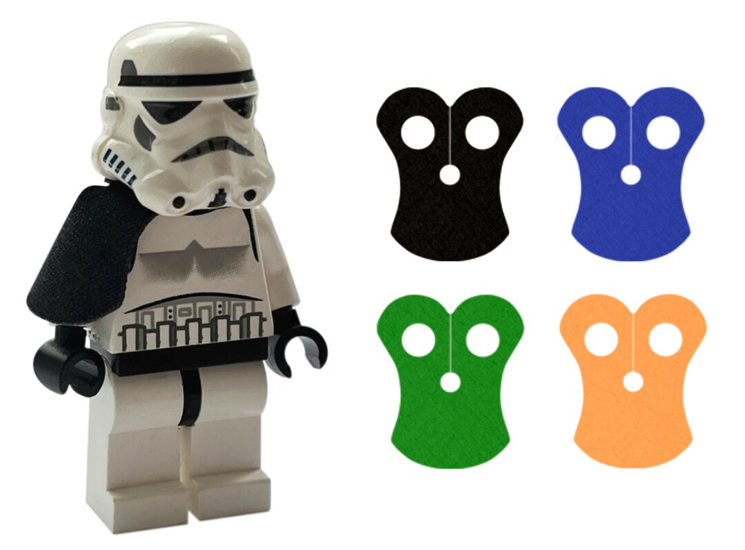 4 CUSTOM Fabric Pauldron Capes for Your LEGO Starwars Trooper ...