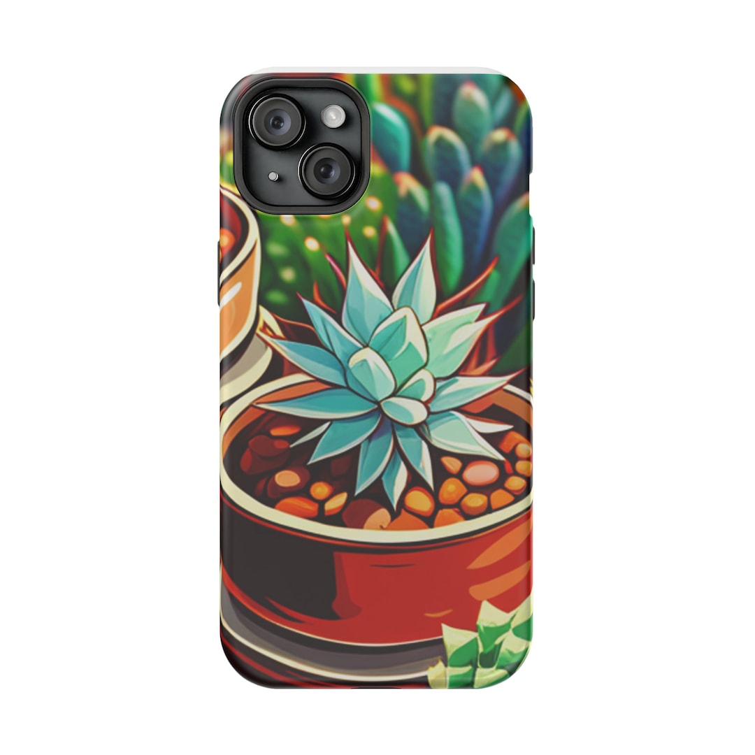 Succulent Magsafe Tough Cases iPhone 15, 14, 13 Nature - Etsy UK
