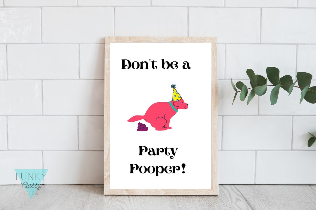 Printable Wall Art- Digital Print- Digital Download - Dog Humor - Don't ...