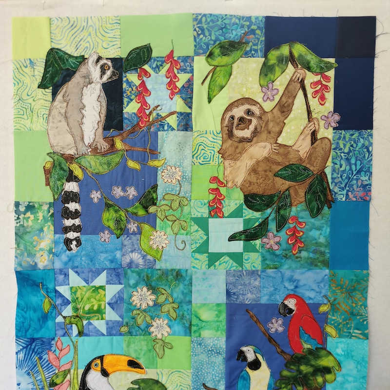 Sloth Quilt Pattern - Etsy