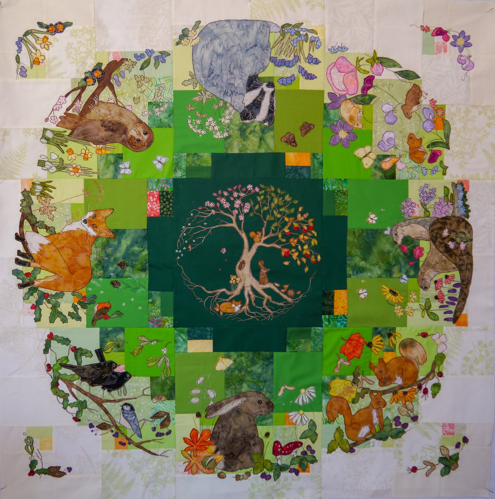 PDF Pattern Tree of Life BOM Full Pattern Set Quilt Applique Pattern - Etsy