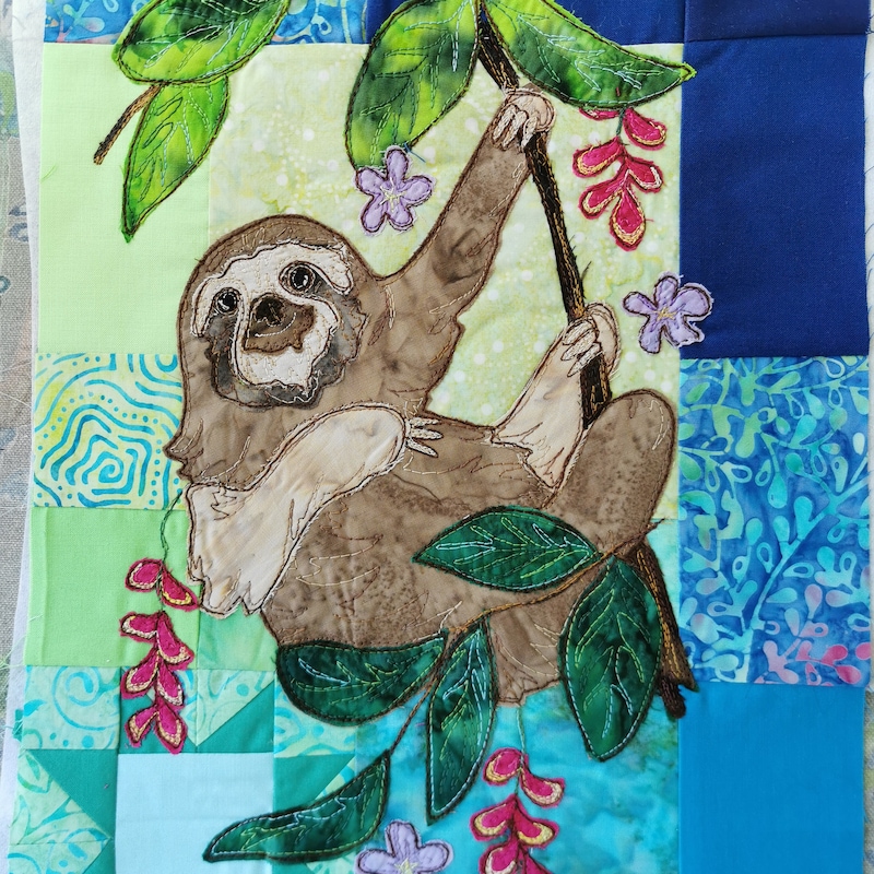 Sloth Quilt Pattern - Etsy