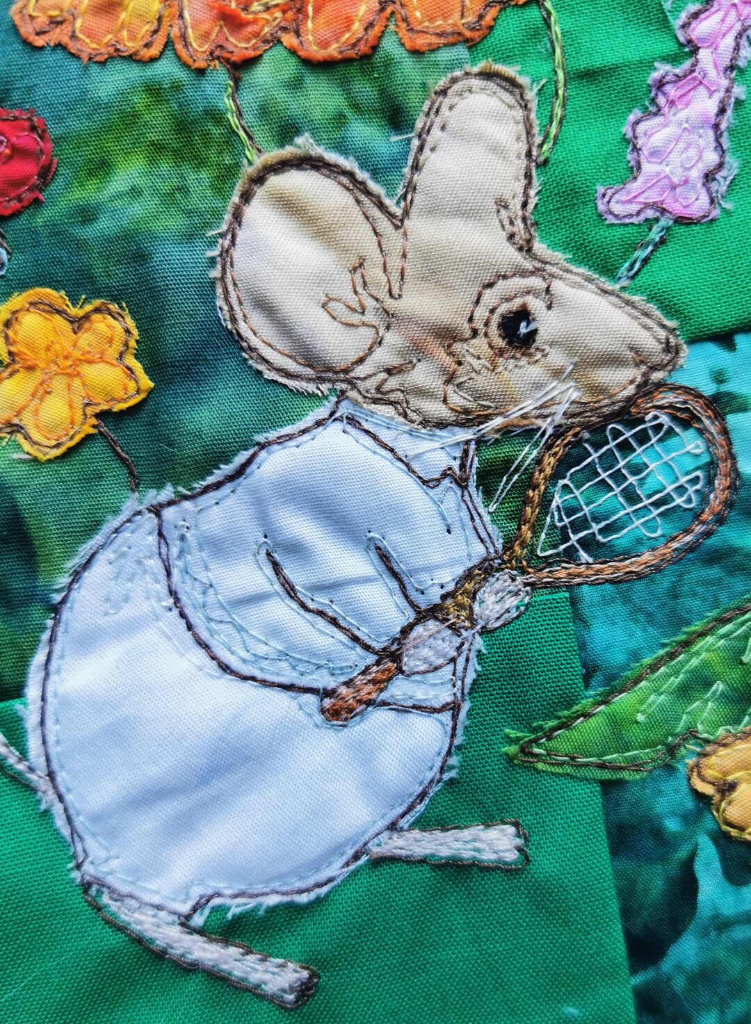 PDF Pattern Garden Party Quilt Block 3 Victorian Mice Tennis - Etsy