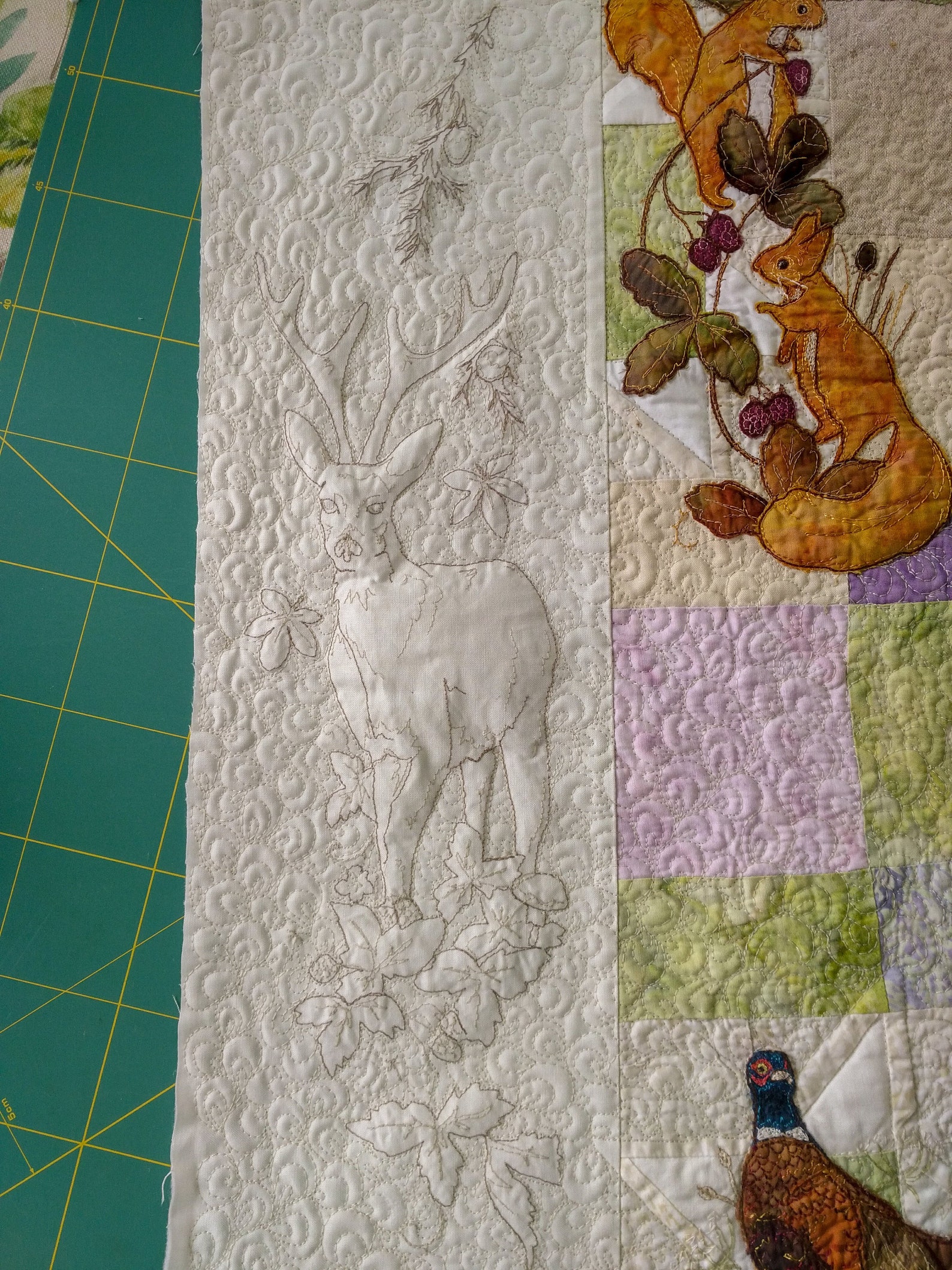 Printed Pattern for Highlands Quilt Border Templates Patchwork and ...