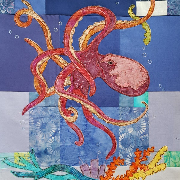 Sea Life Applique - Etsy