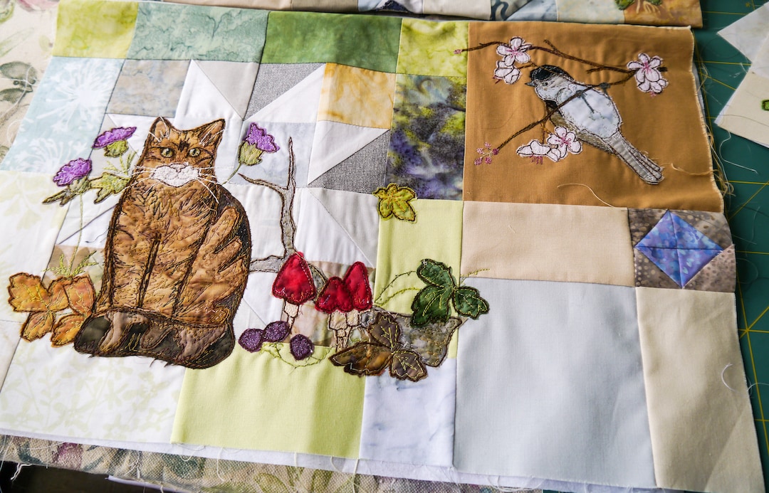 PDF Pattern Block of the Month 14 Second Border Wildcat, Barnowl ...