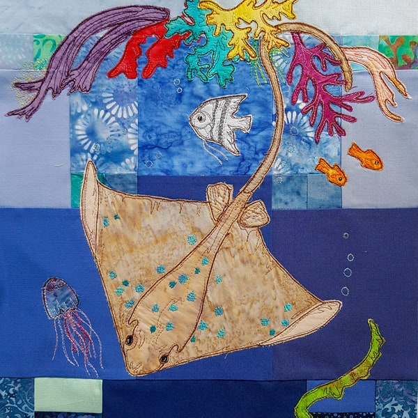 Sea Life Applique - Etsy