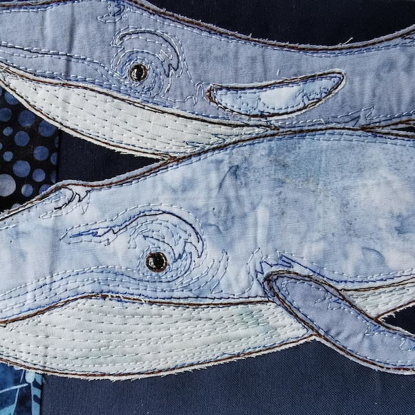 Whale Applique - Etsy