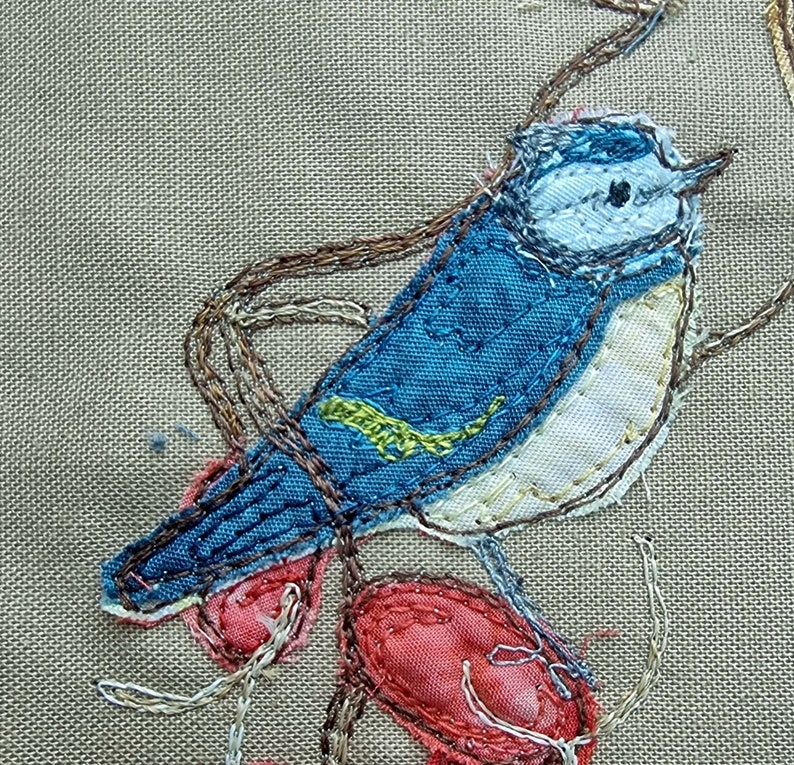 PDF Pattern for archibald Gets Ready to Go Out Raw Edge Applique ...