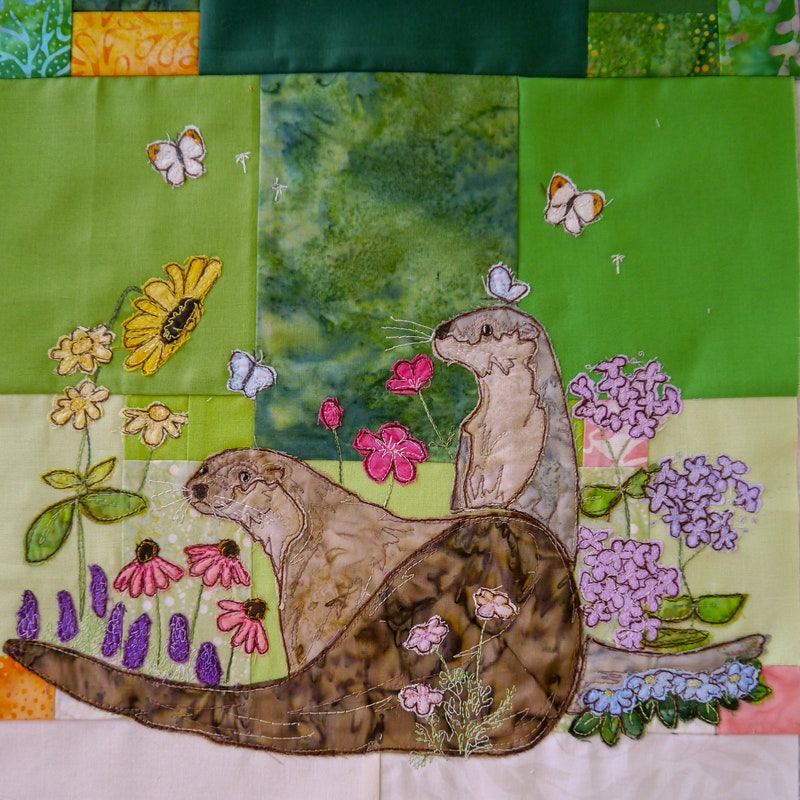 Otter Quilt Pattern - Etsy