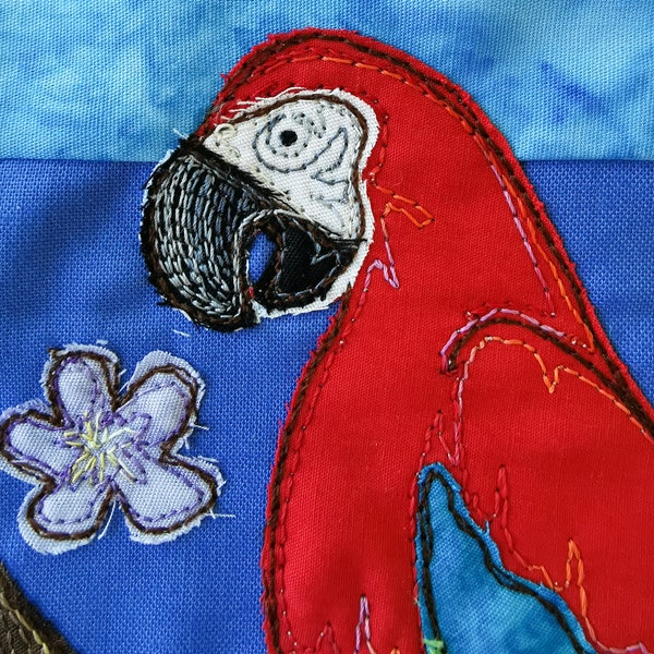 Parrot Quilt Pattern - Etsy