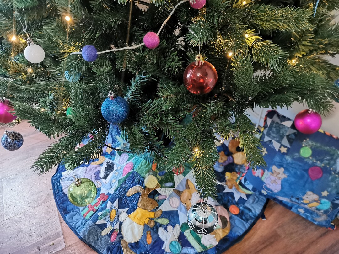 PDF Full Pattern Set Winter Wonder Skirt Applique Christmas Tree Skirt ...