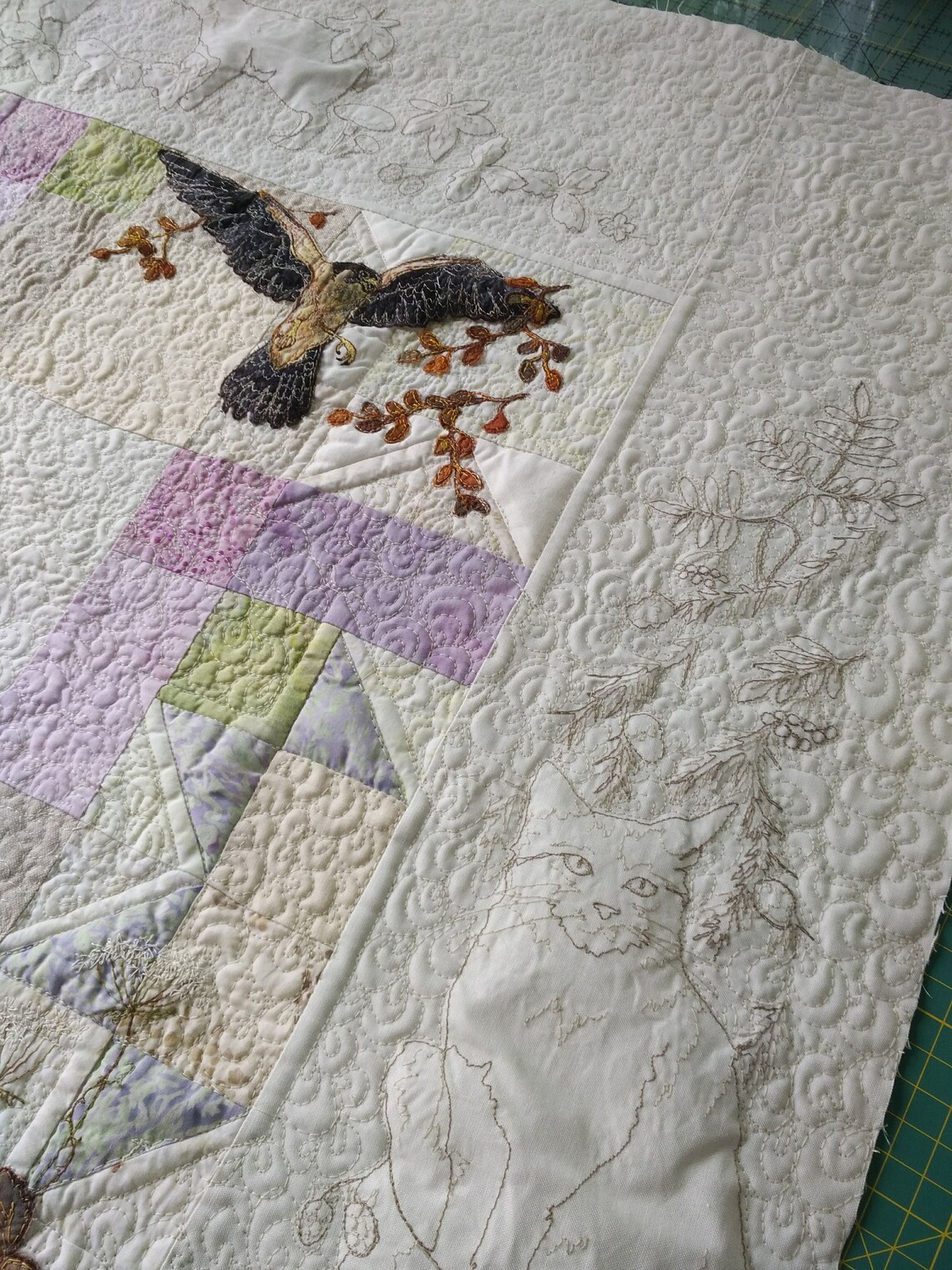 Printed Pattern for Highlands Quilt Border Templates Patchwork and ...