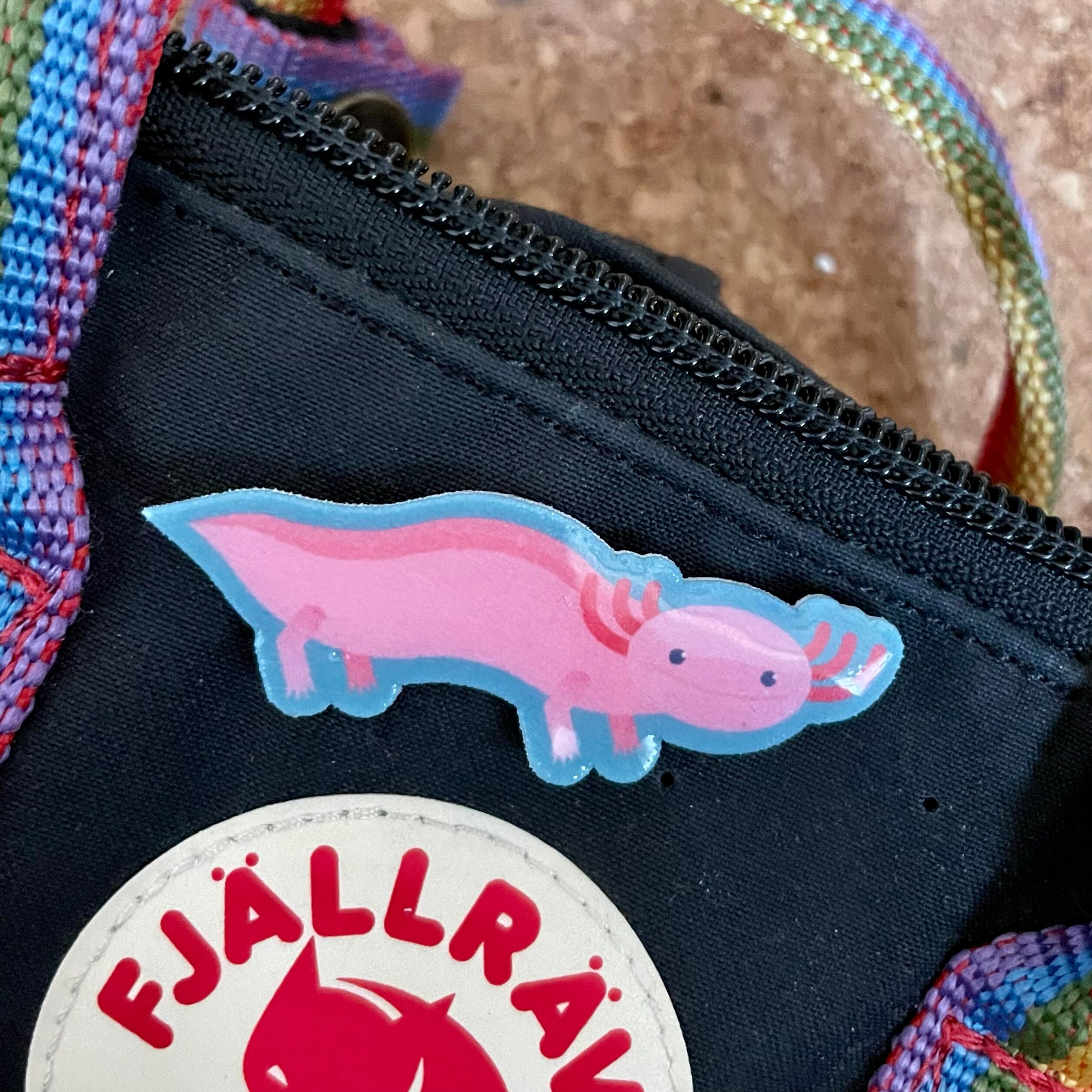 Axolotl Pin Acrylic Pin Shrinky Plastic Pin Cute Pin - Etsy