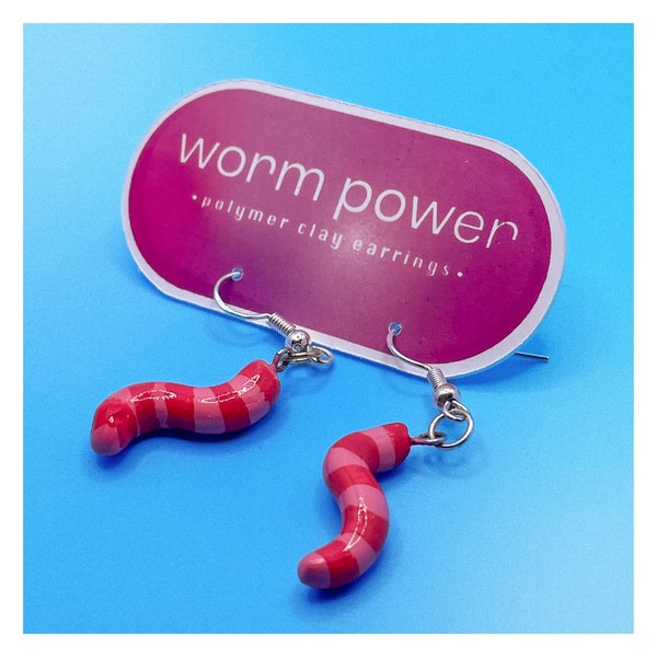 Clay Worm - Etsy