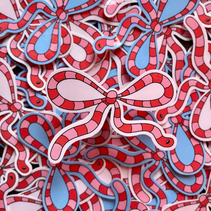 Funky Name Stickers - Etsy