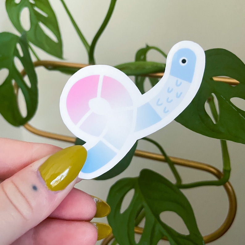 Pride Flag Wormies Vinyl Sticker Glossy Sticker Worm - Etsy