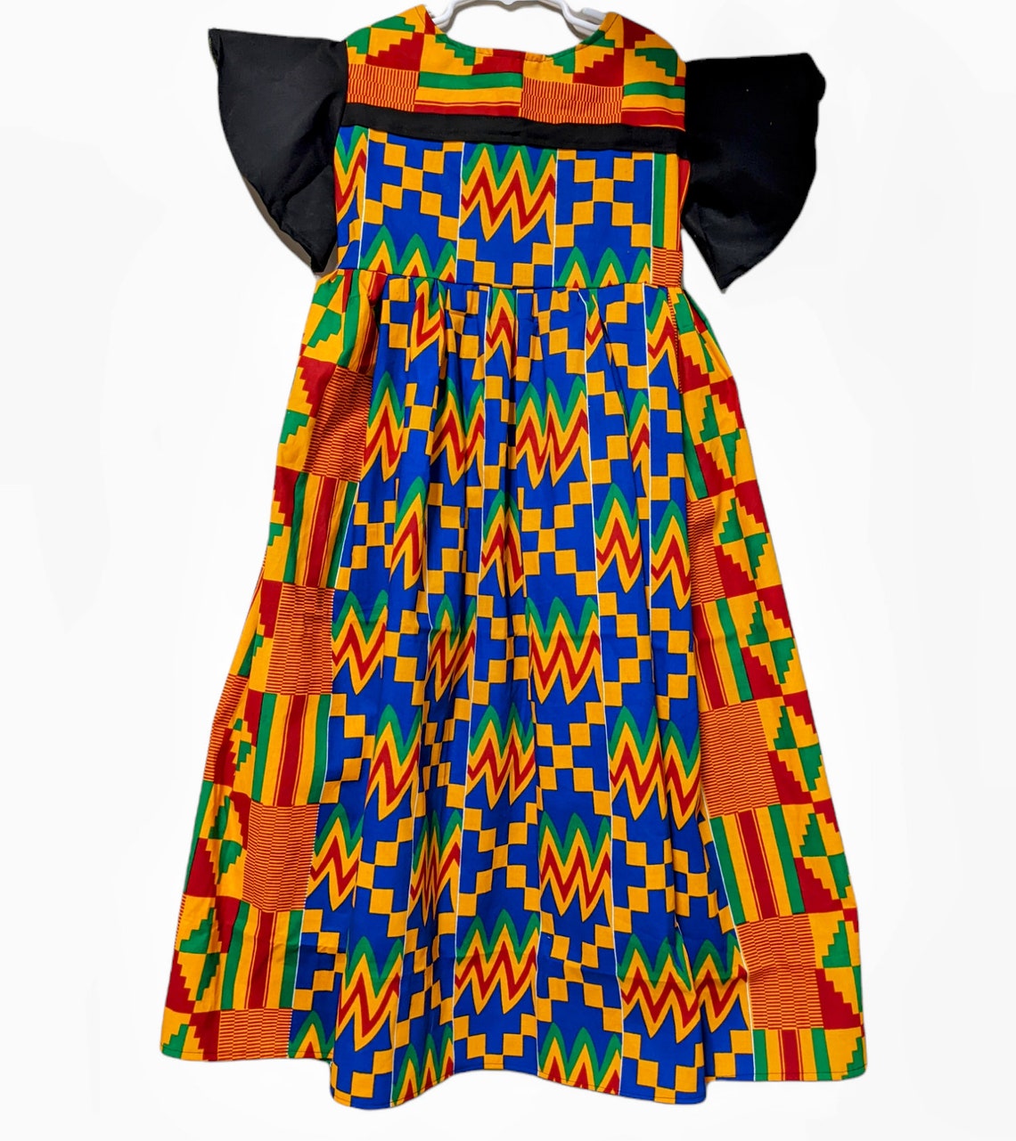 Ghana Kente Oheneba Maxi Dress 22 | Etsy