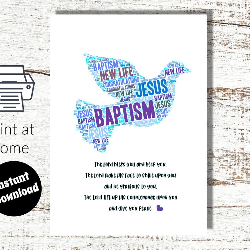 Baptism Cards - Etsy