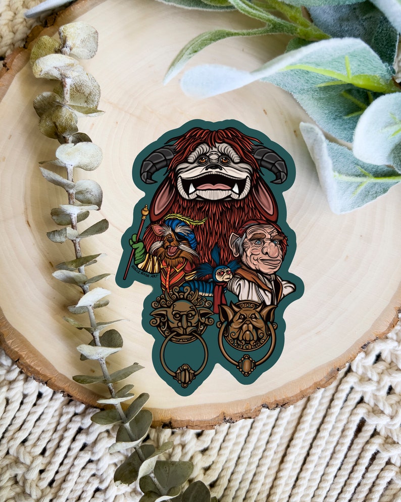 Ludo and Friends Sticker, Waterproof Labyrinth Decal - Etsy