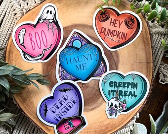 Spooky Stickers | Etsy