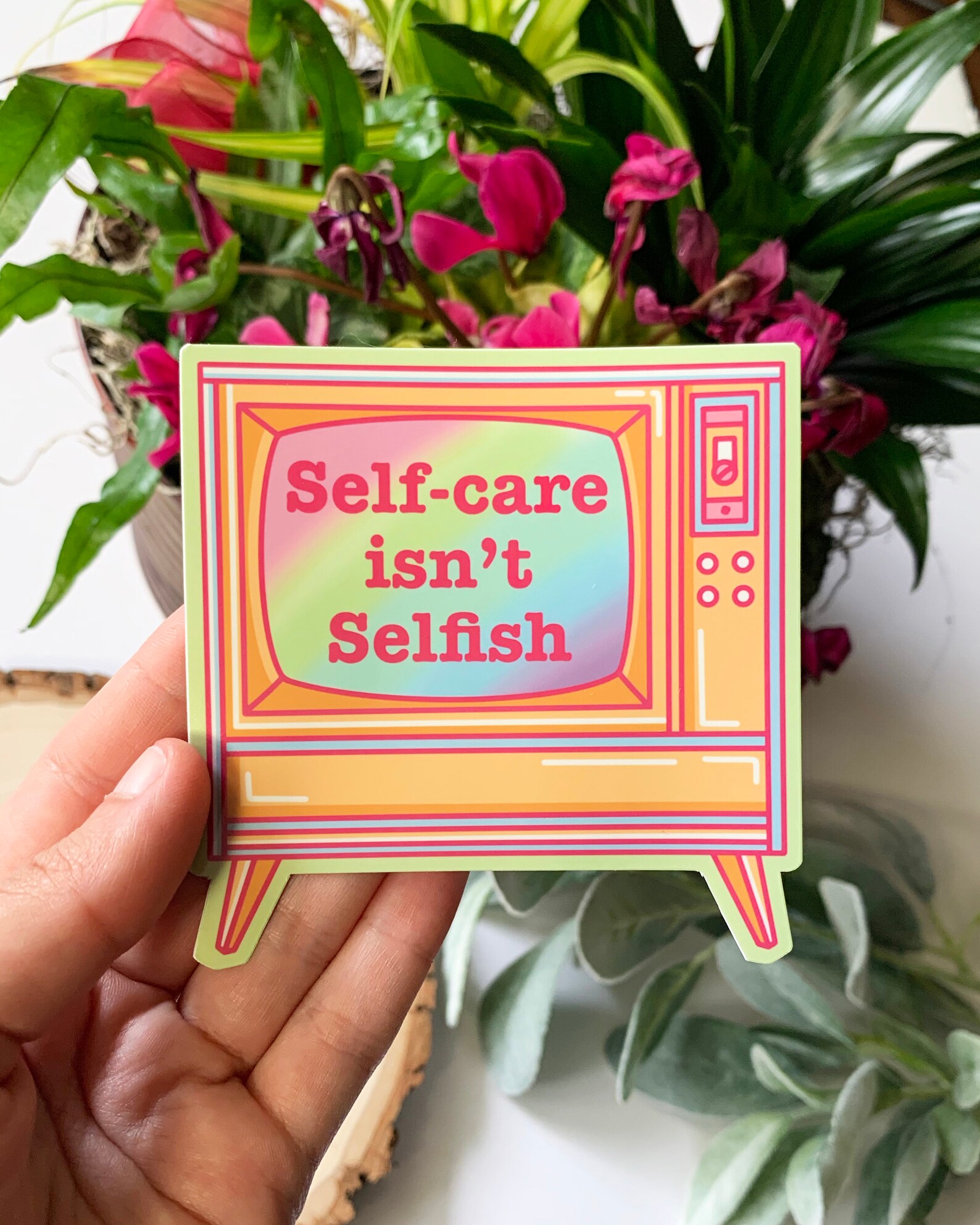 Self Care Sticker Self Care Isn't Selfish Mental Health - Etsy