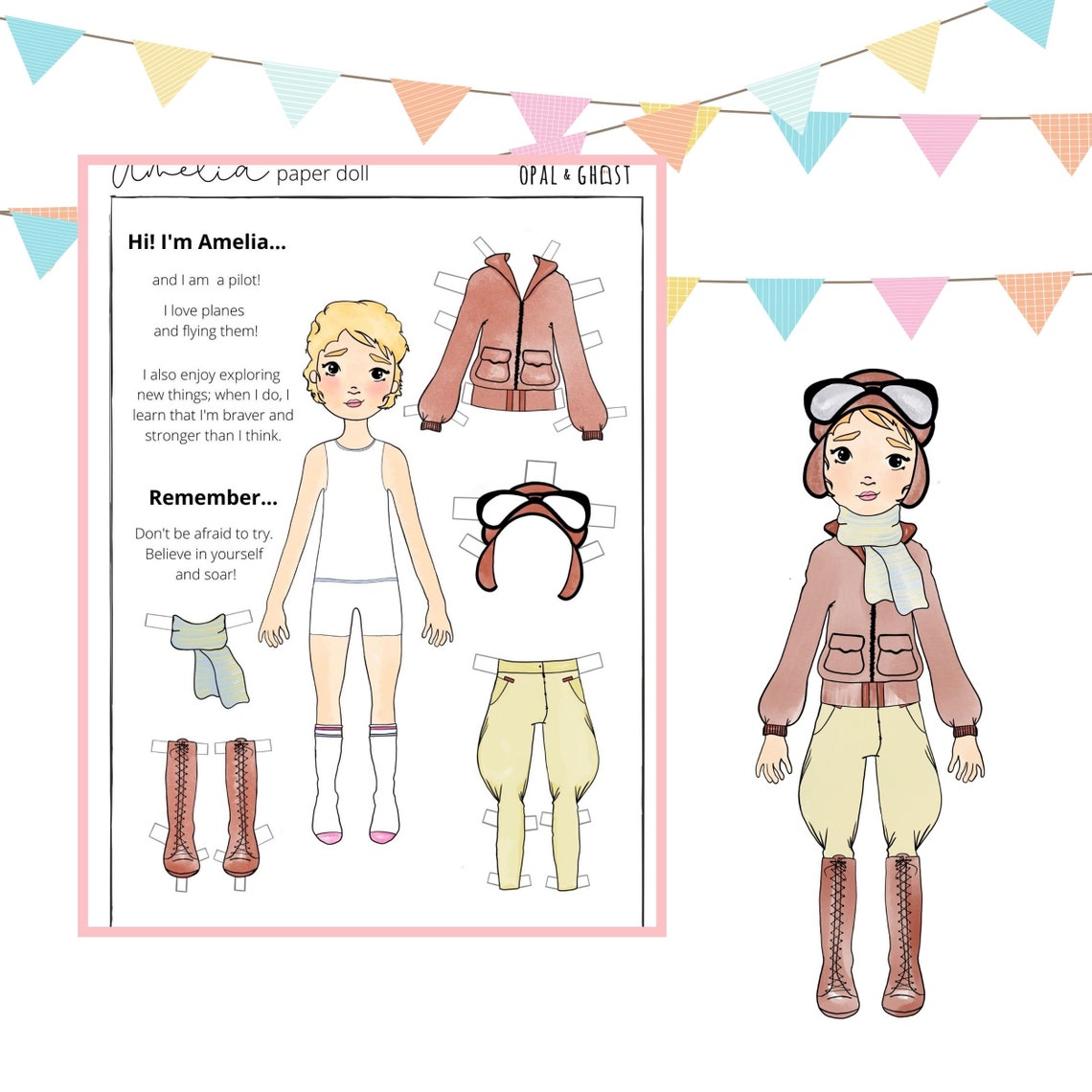 Women's History Month Paper Doll Bundle: Harriet Tubman, Frida Kahlo ...
