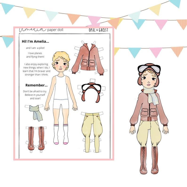 Women's History Month Paper Doll Bundle: Harriet Tubman, Frida Kahlo ...