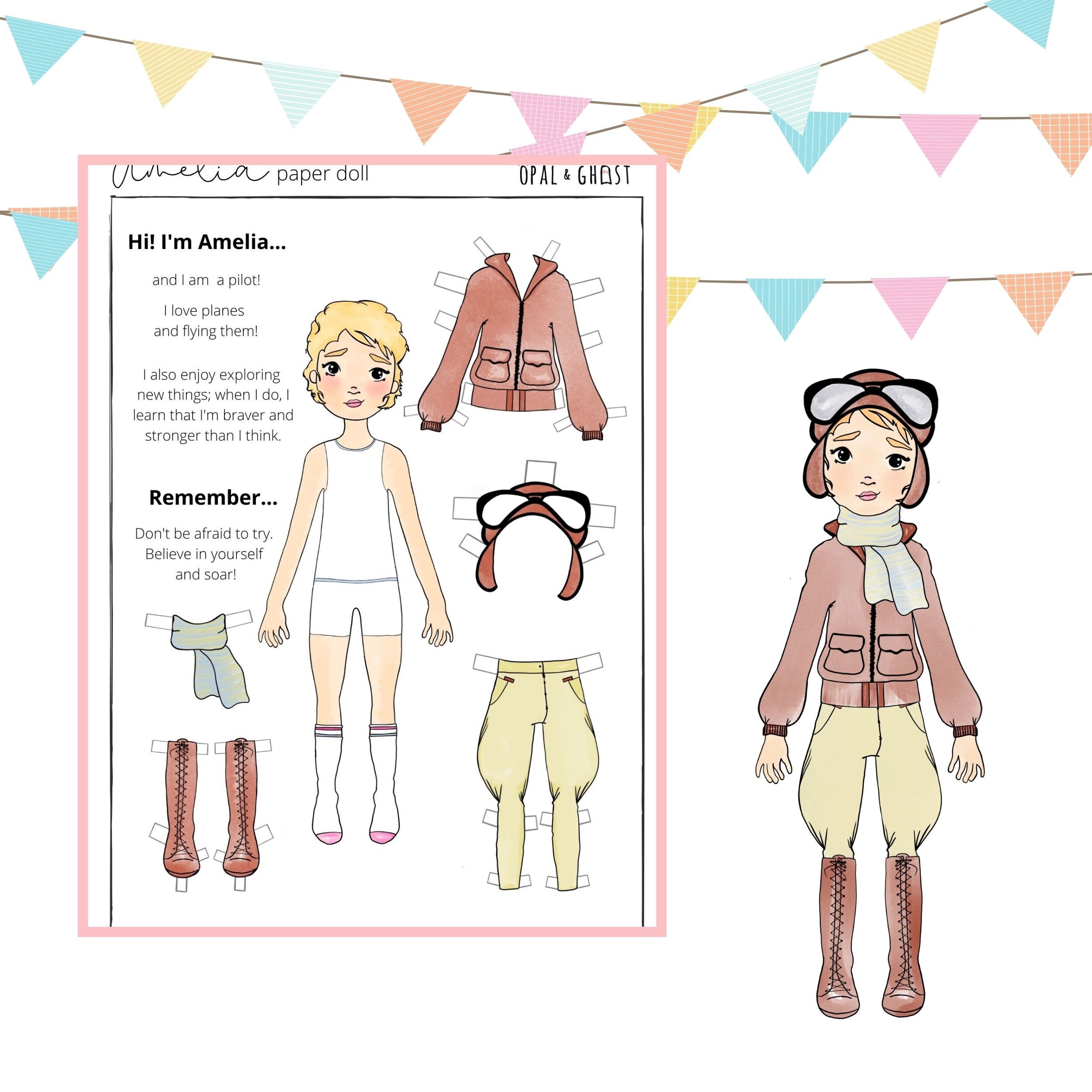 Women's History Month Paper Doll Bundle: Harriet Tubman, Frida Kahlo ...