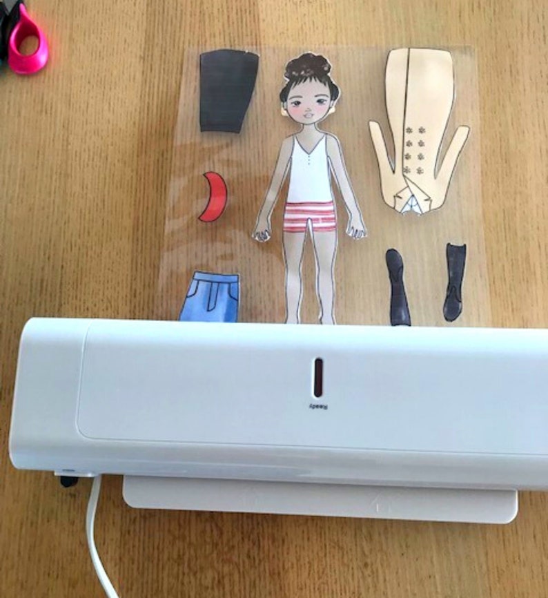 Amanda Paper Doll; Digital Creative Sheets, PDF, Printable, Amanda ...