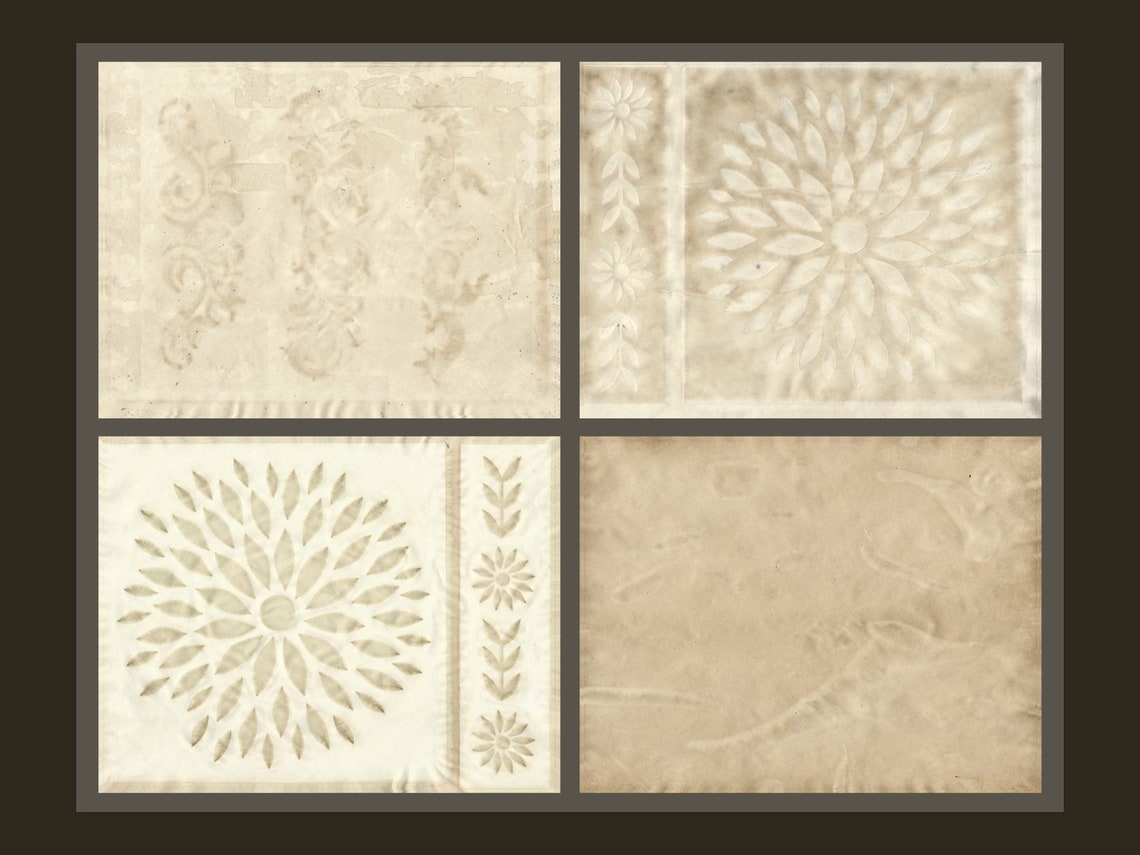Tea & Coffee Stained Digital Papers Dyed Backgrounds Aged - Etsy