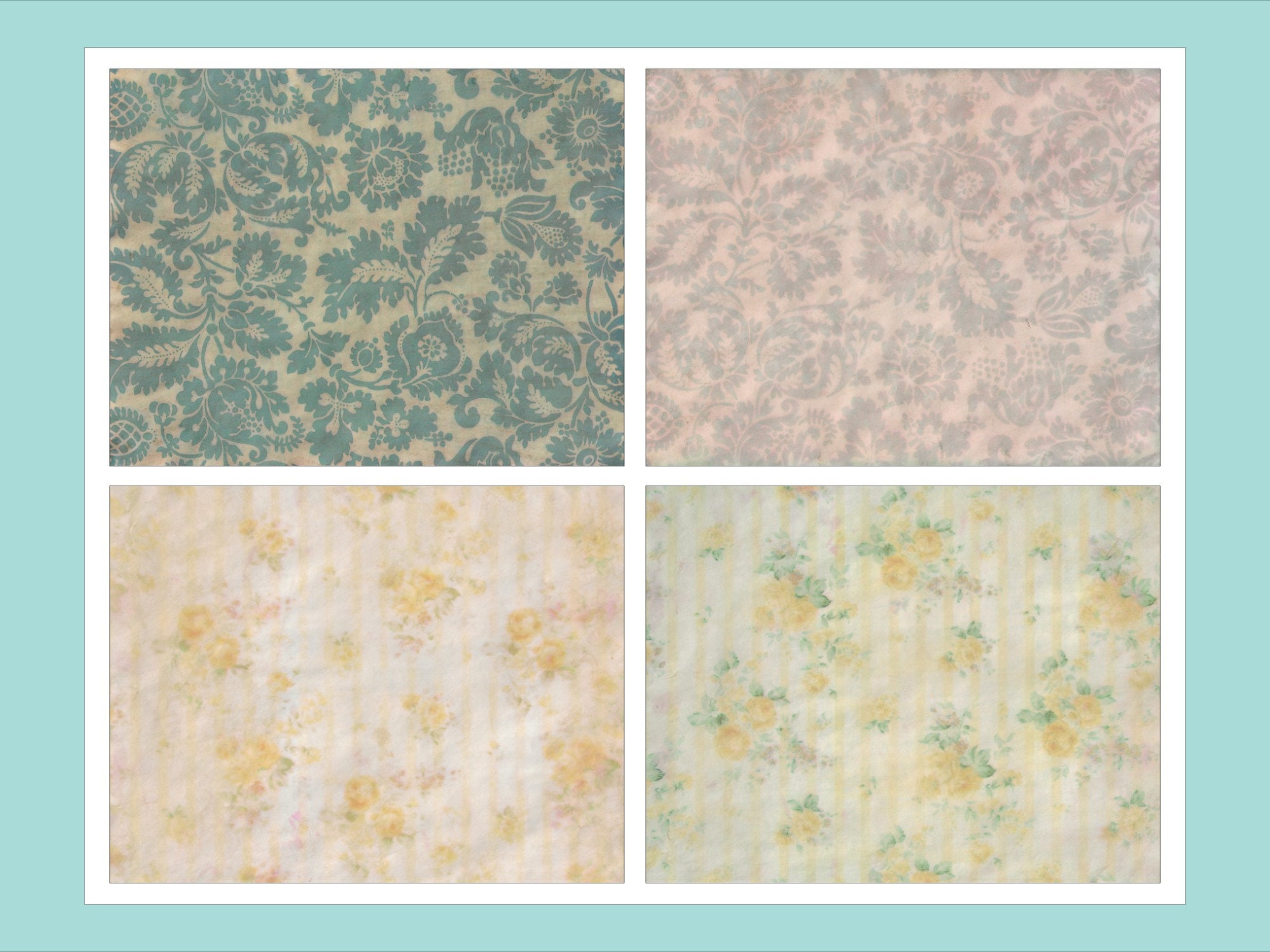 Tea Stained Vintage Wallpaper, Background Pages, Aged Pages, Journal ...