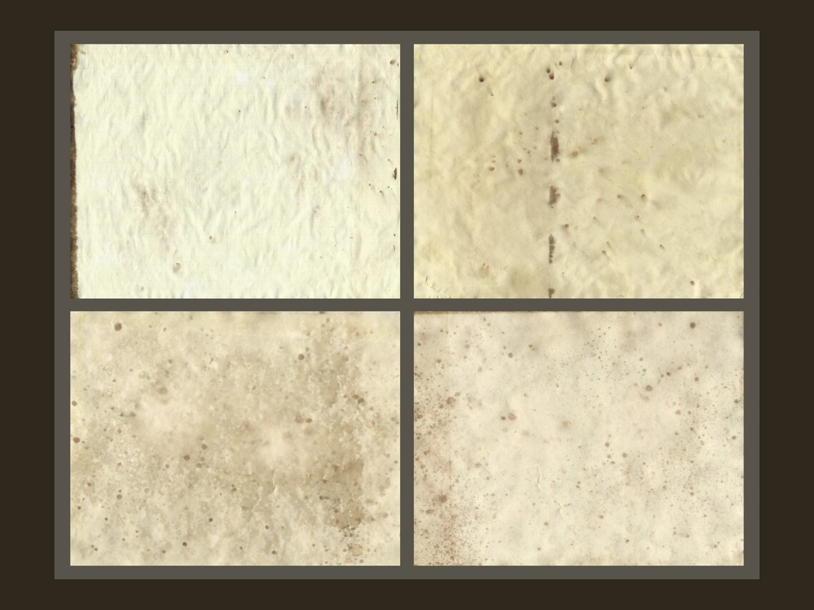 Tea & Coffee Stained Digital Papers Dyed Backgrounds Aged - Etsy