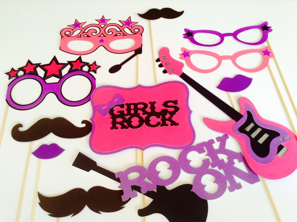 Rock Star Photo Props - Etsy