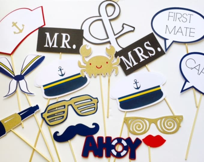 Nautical Wedding Photo Props - Etsy