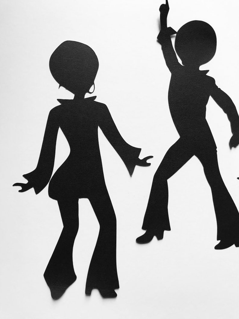 Silhouettes 70's - Etsy