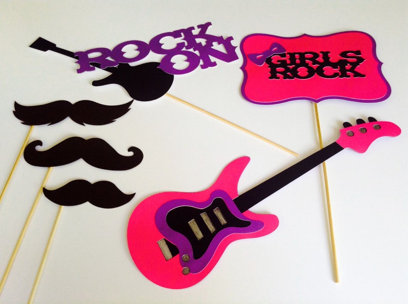 Rock Star Photo Props - Etsy