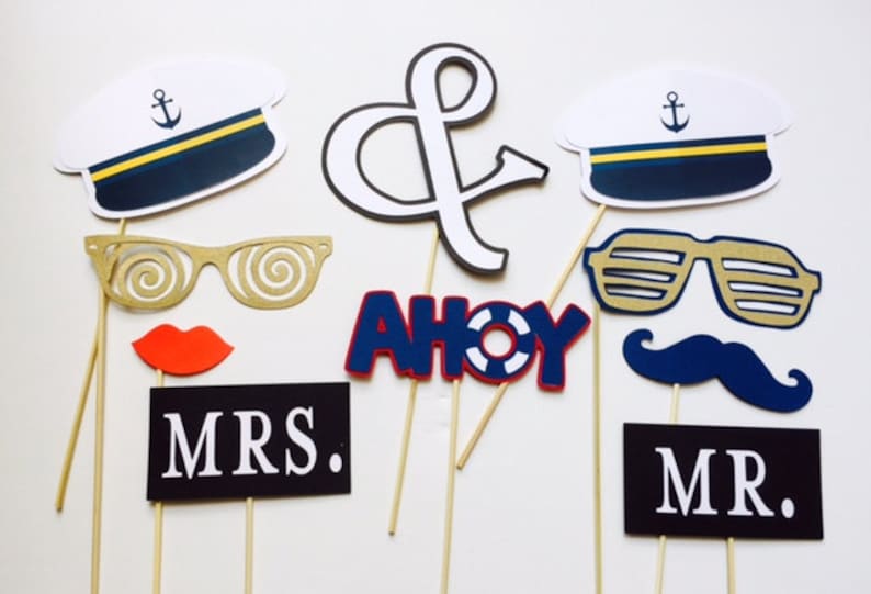 Nautical Wedding Photo Props - Etsy