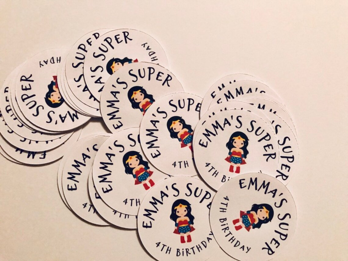 Super Girl Stickers - Etsy