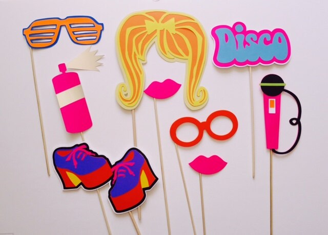 Disco Party Props - Etsy